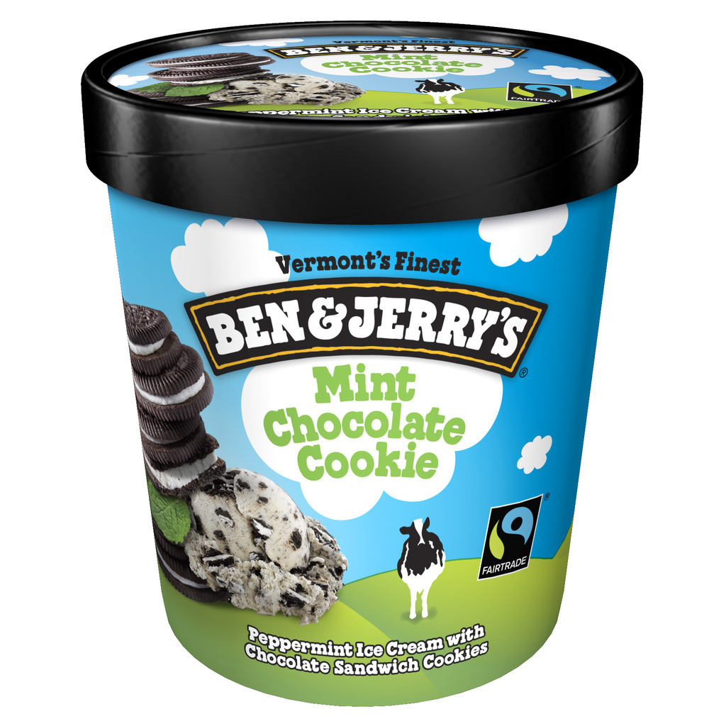 Ben & Jerry's Ice Cream, Mint Chocolate Cookie-Hero