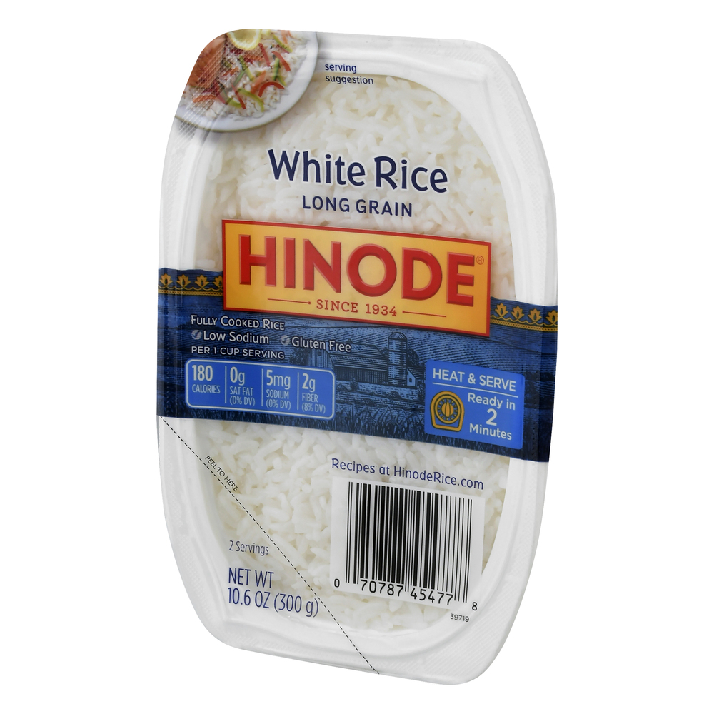 Hinode White Rice, Long Grain-Front-Right-Elevated