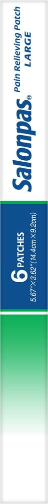 Salonpas Pain Relieving Patch, Large-Planogram-Right