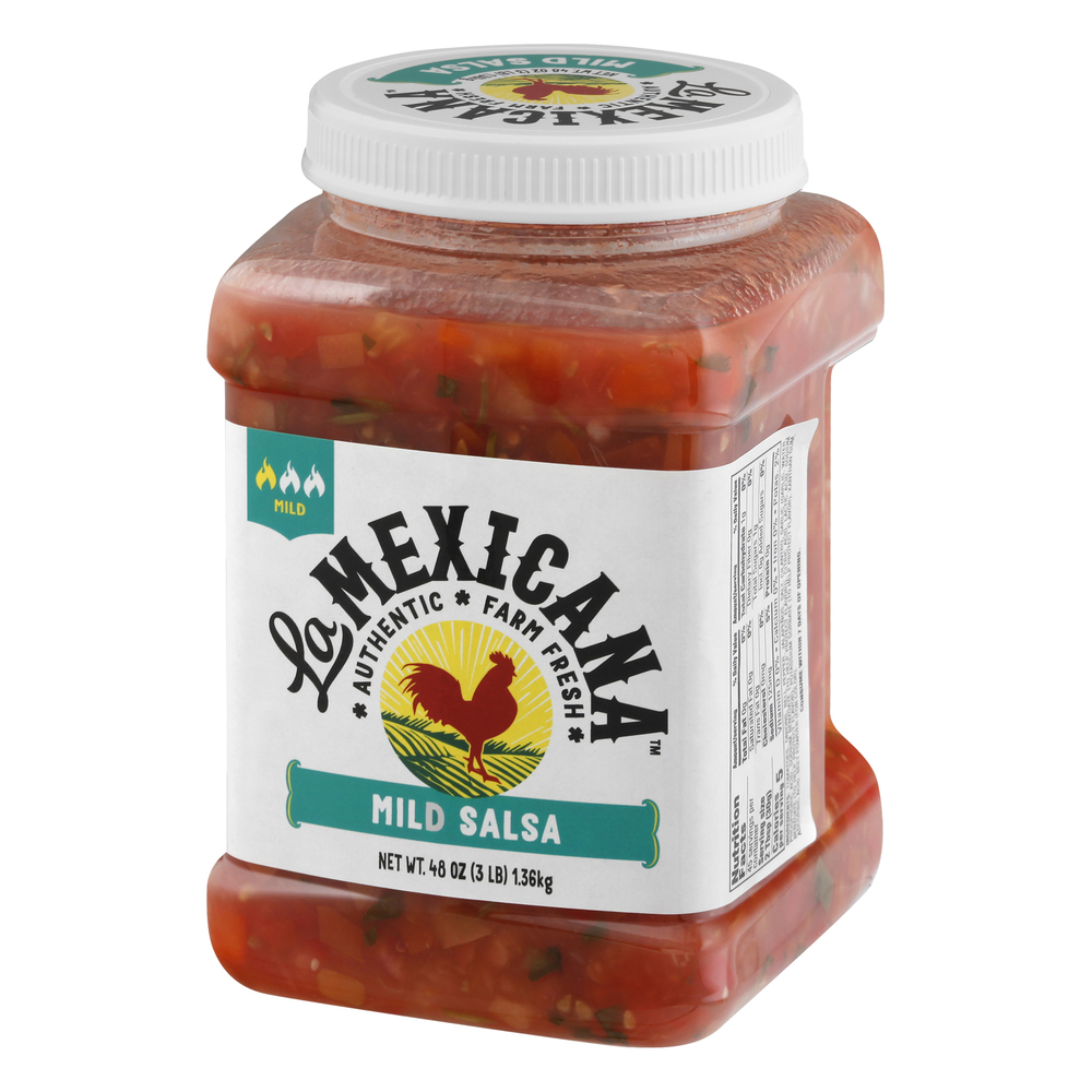 La Mexicana Salsa, Mild-Front-Right-Elevated
