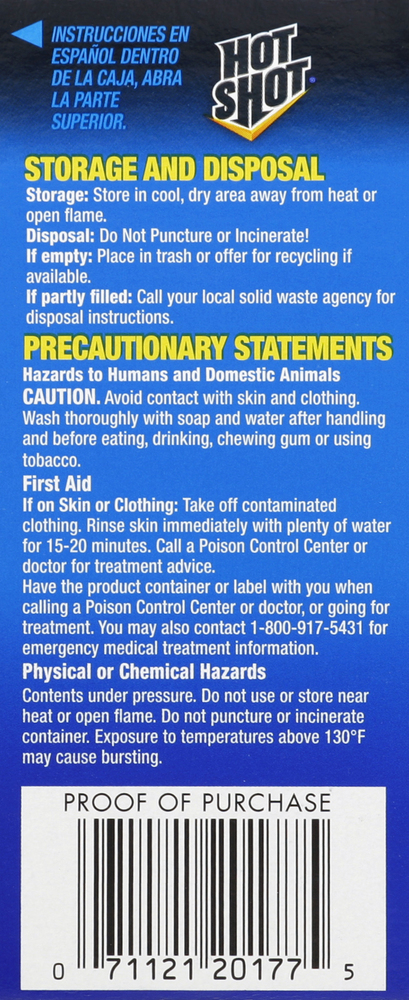 Hot Shot No-Mess! Fogger, with Odor Neutralizer-Planogram-Left