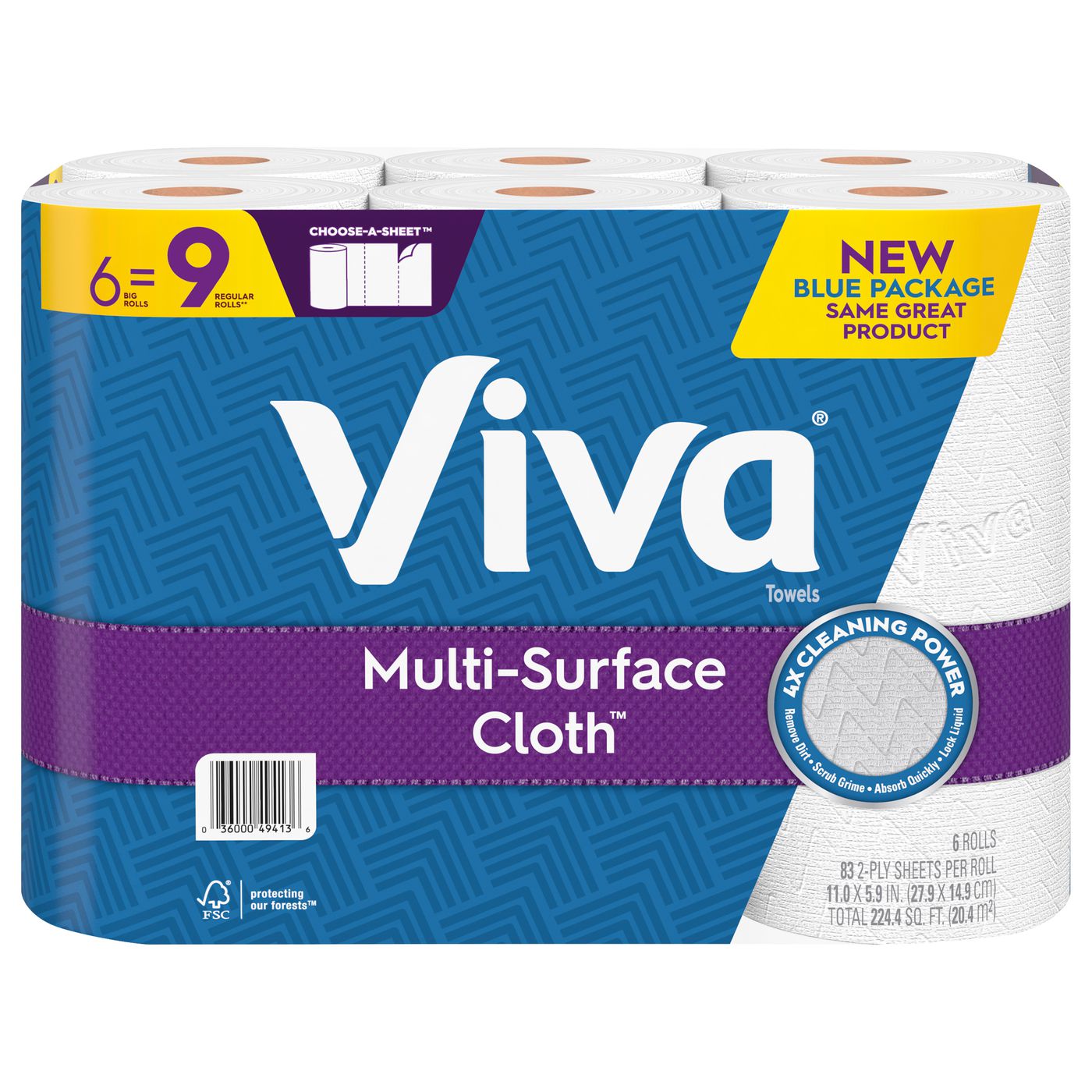 Viva Towels, Multi-Surface Cloth-Main
