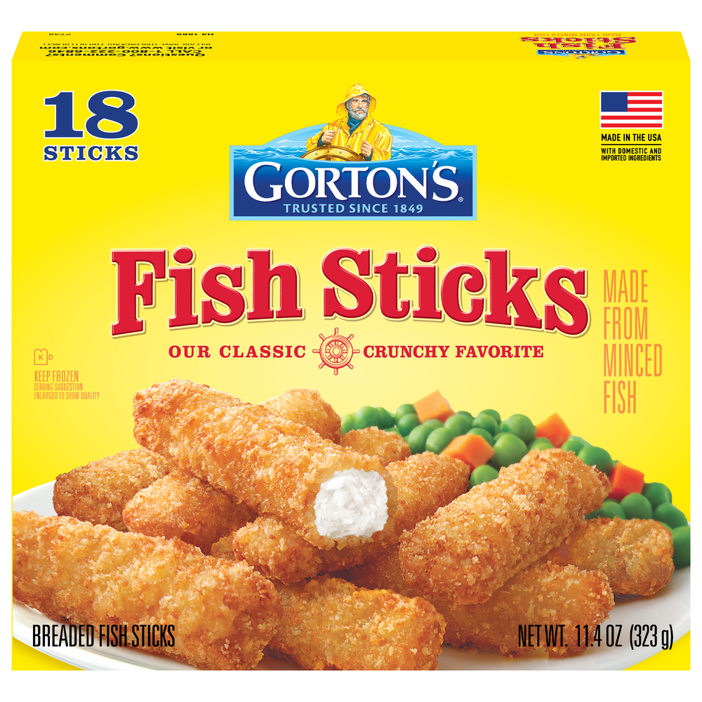 Gorton's Fish Sticks, Breaded-Main