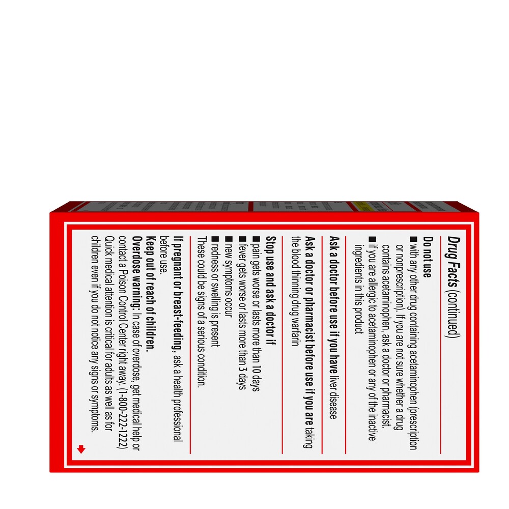 tylenol tablets ingredients