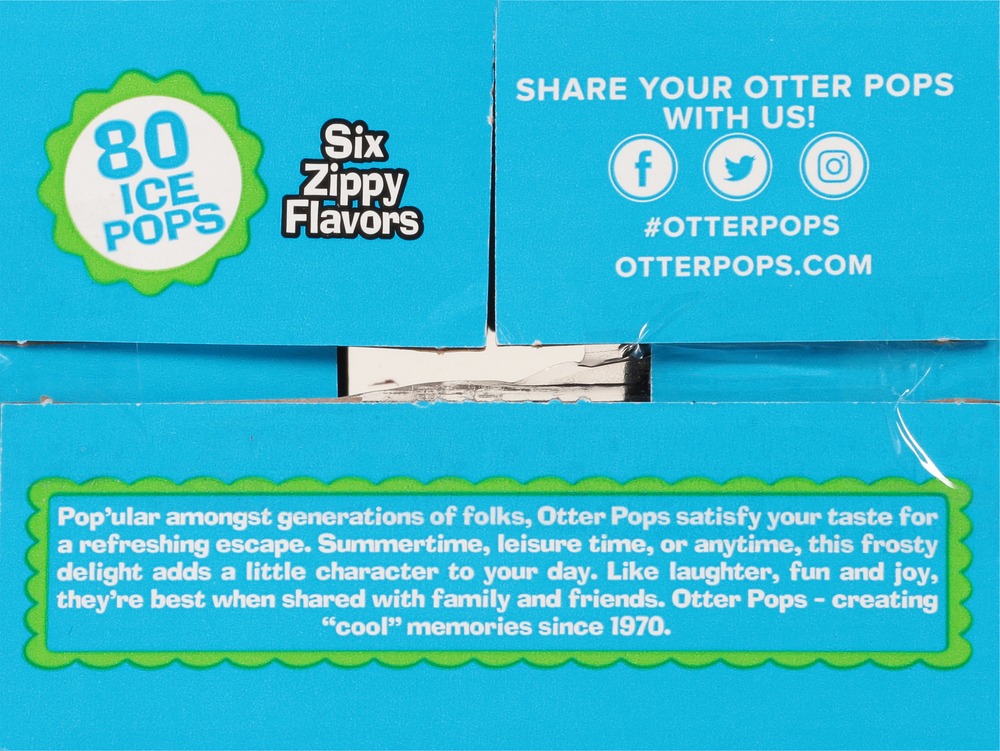 Otter Pops Ice Pops, Original-Planogram-Left