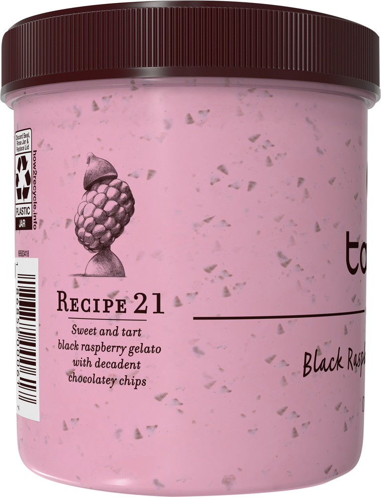 Talenti Gelato, Black Raspberry Chocolate Chip-Planogram-Left