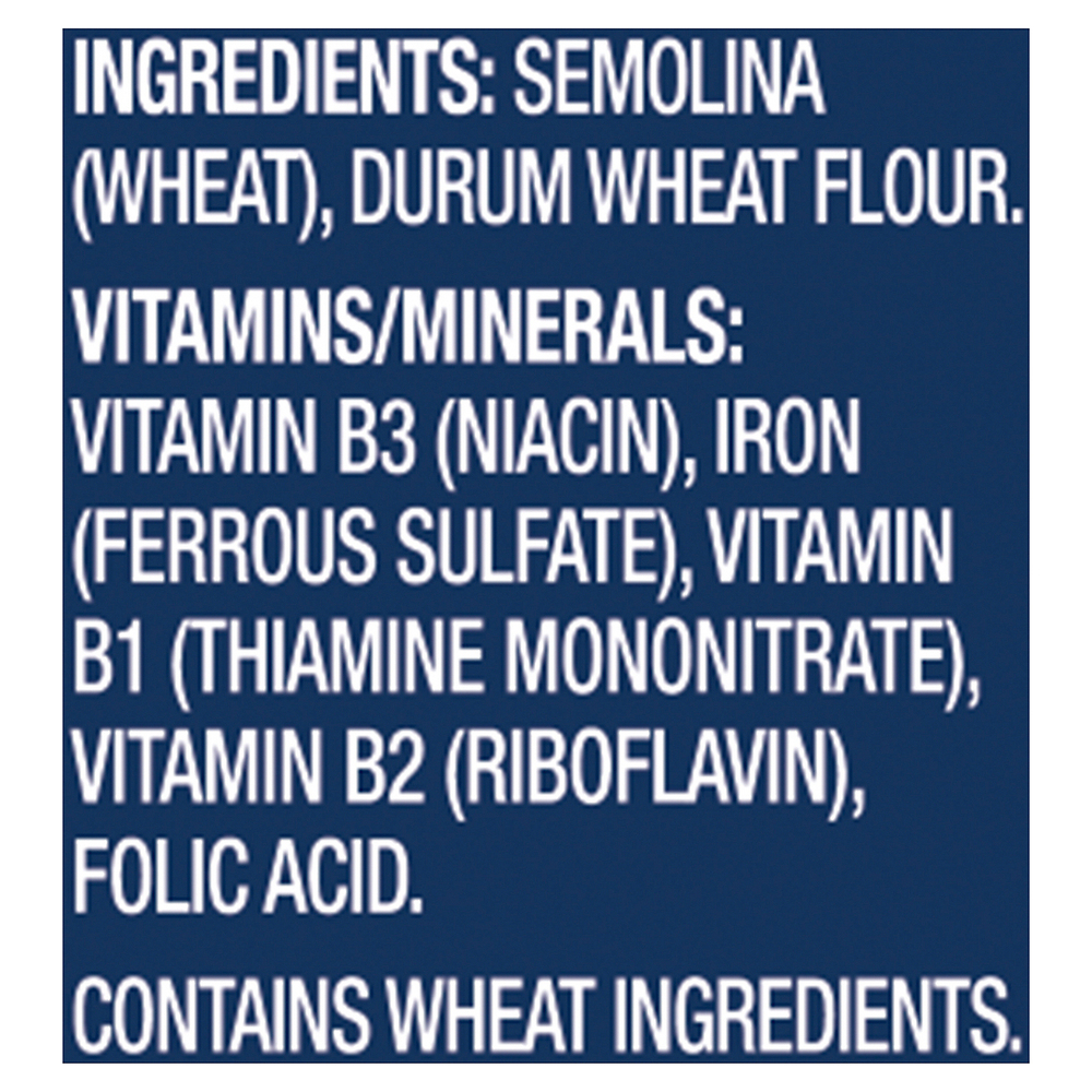 Barilla Thin Spaghetti Pasta-Ingredients