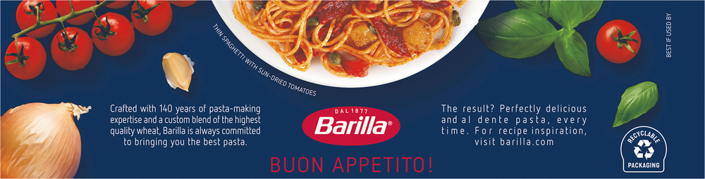 Barilla Thin Spaghetti Pasta-Planogram-Back