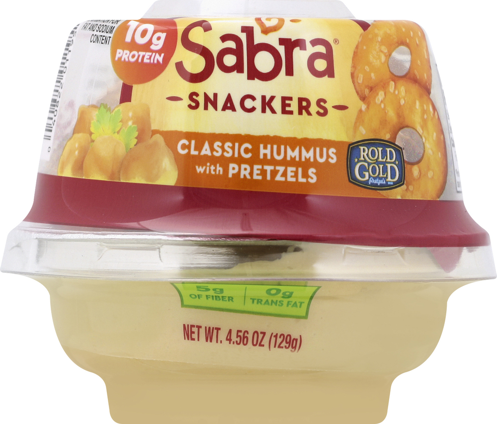 Sabra Hummus With Pretzels