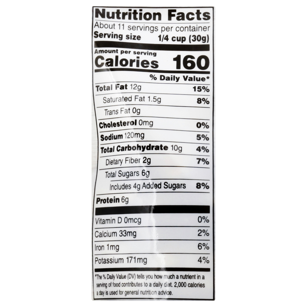 Raley's Valley Trek Trail Mix-Nutrition-Facts