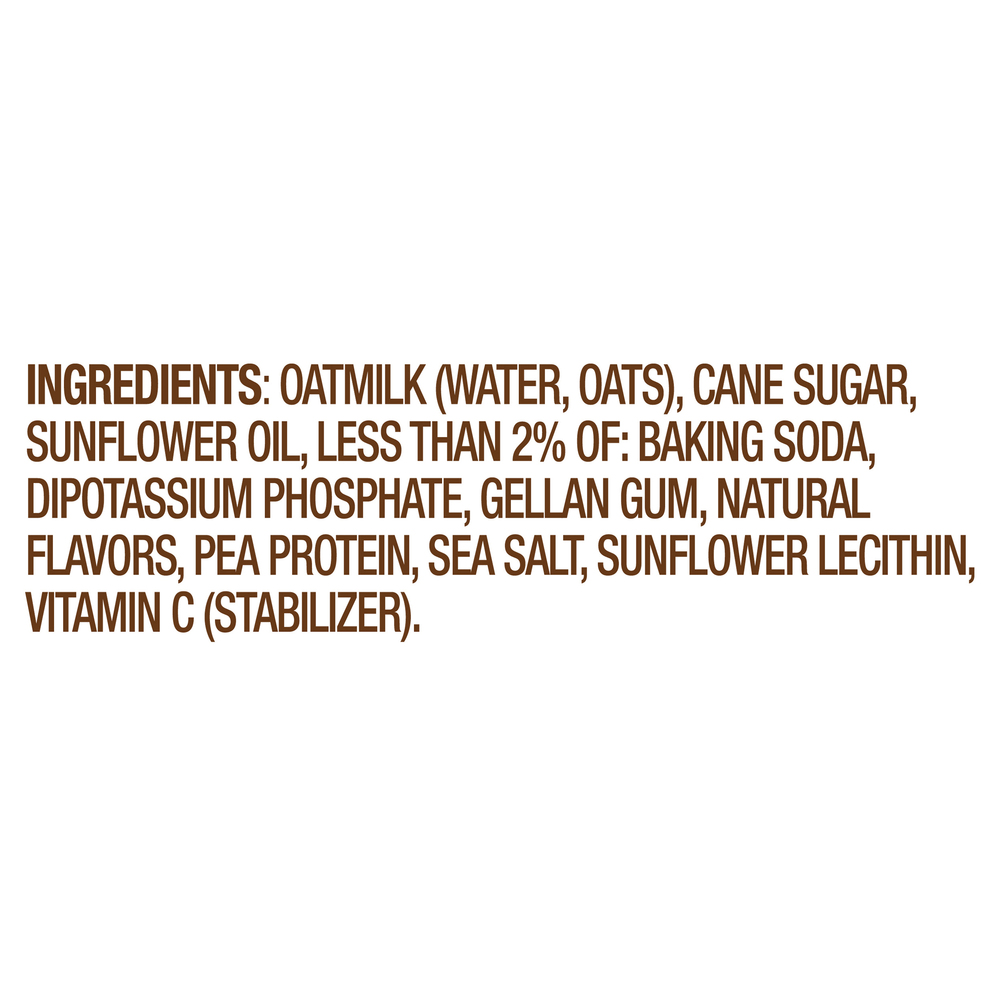 Planet Oat Caramel Oatmilk Creamer-Ingredients