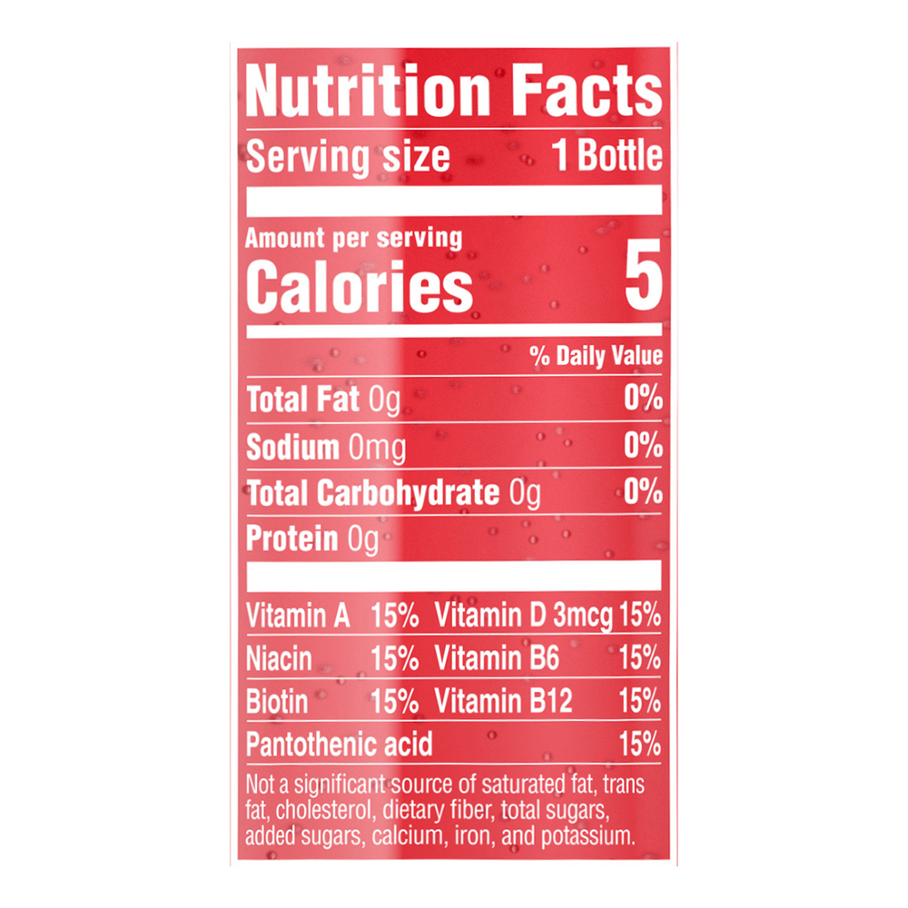 Sparkling Ice Sparkling Water, Zero Sugar, Cherry Limeade-Nutrition-Facts