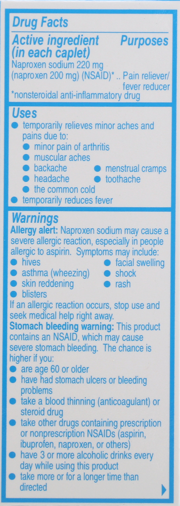 aleve warning label