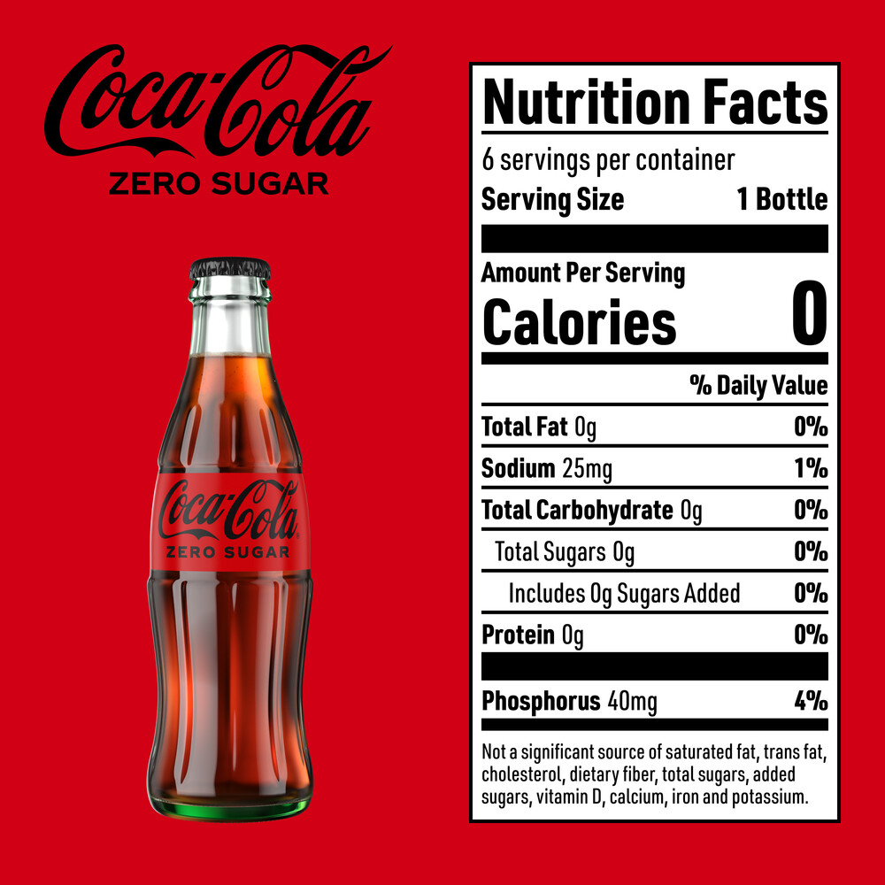coke zero sizes
