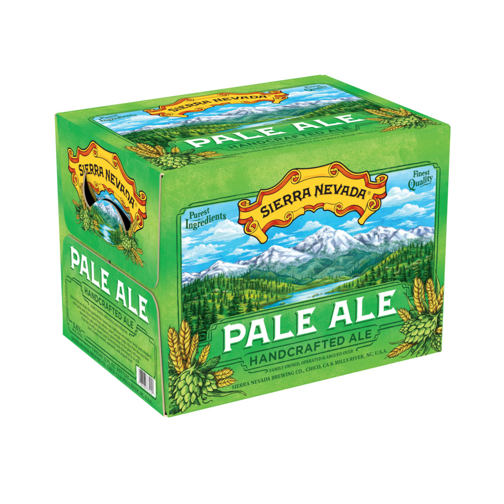 Sierra Nevada Beer, Pale Ale Craft Beer 12 Pack (12oz Bottles)-Main