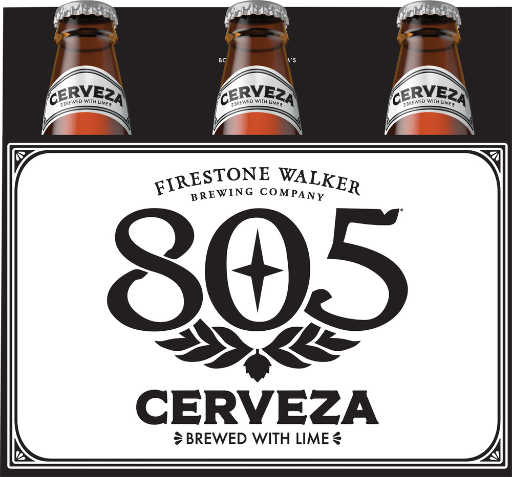 Firestone Walker 805 Cerveza-Planogram-Back