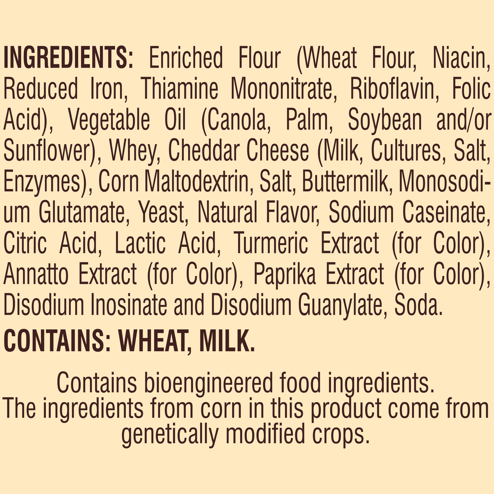 Snyder's of Hanover Pretzel Pieces, Cheddar Cheese-Ingredients