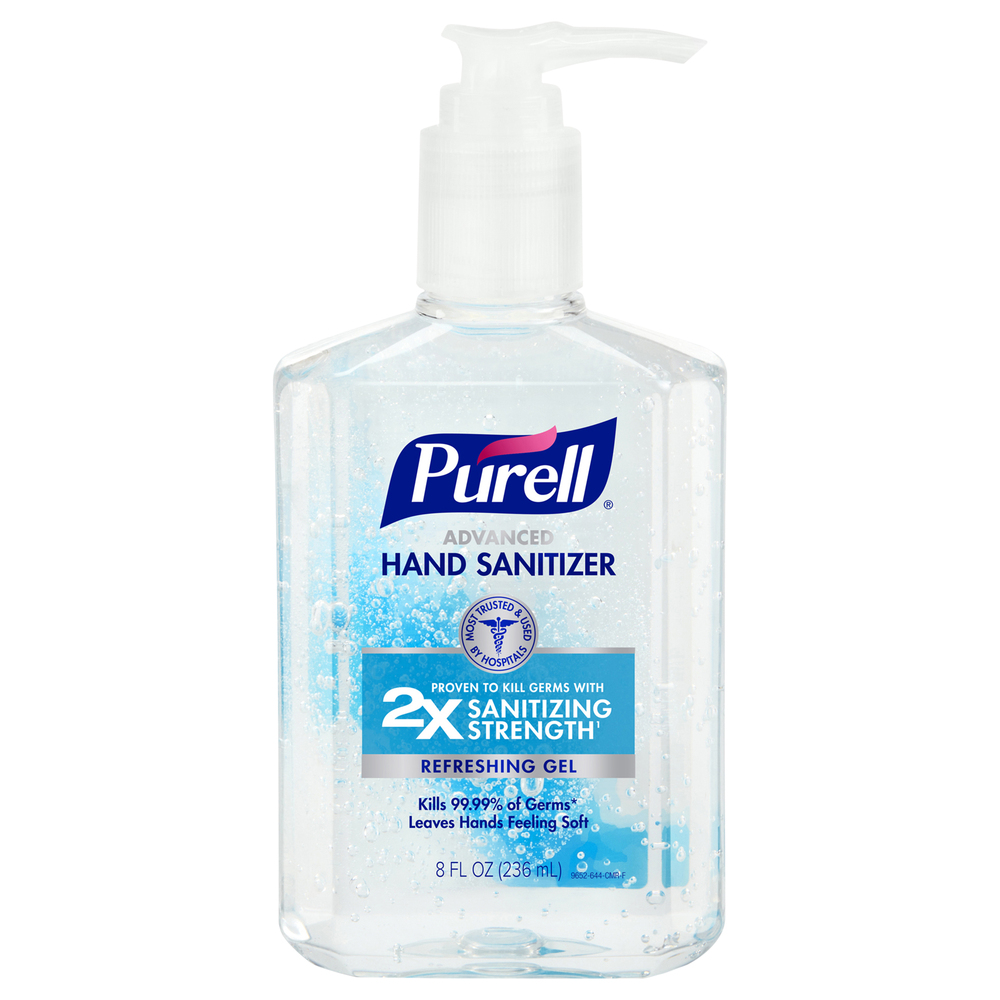 Purell Hand Sanitizer, Advanced, Refreshing Gel-Main