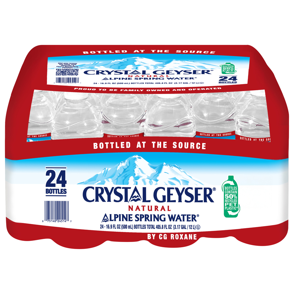 Crystal Geyser Spring Water, Natural, Alpine-Main