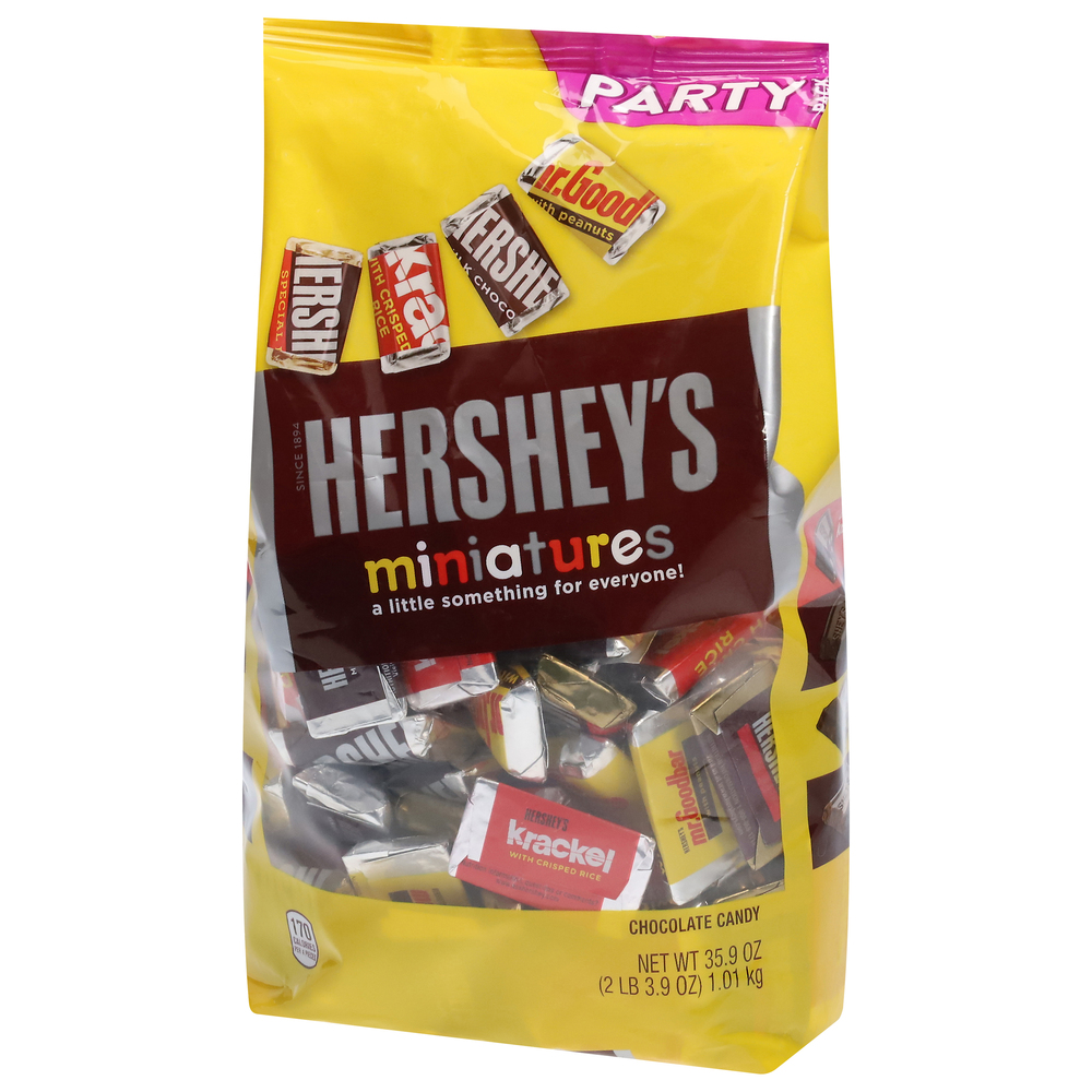 Hershey Miniatures Chocolate Candy Party Pack