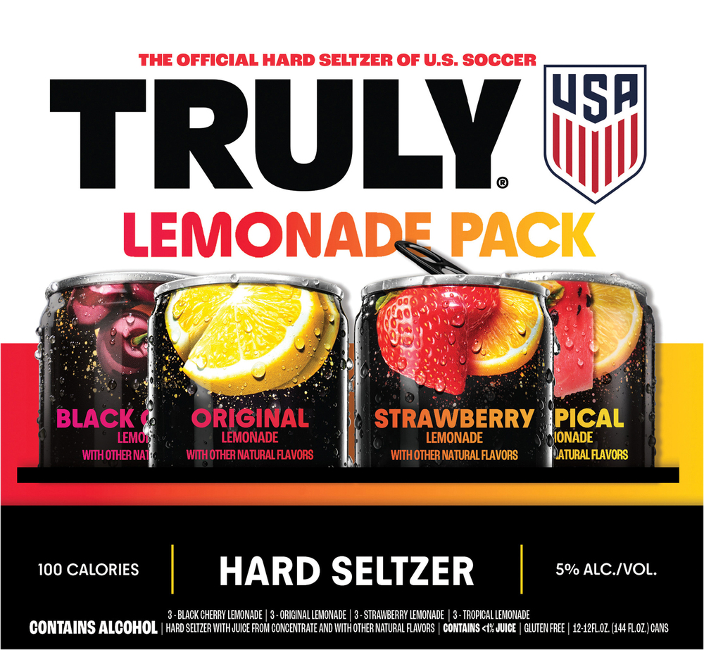 Truly Assorted Hard Seltzer Lemonade Pack-Planogram-Left