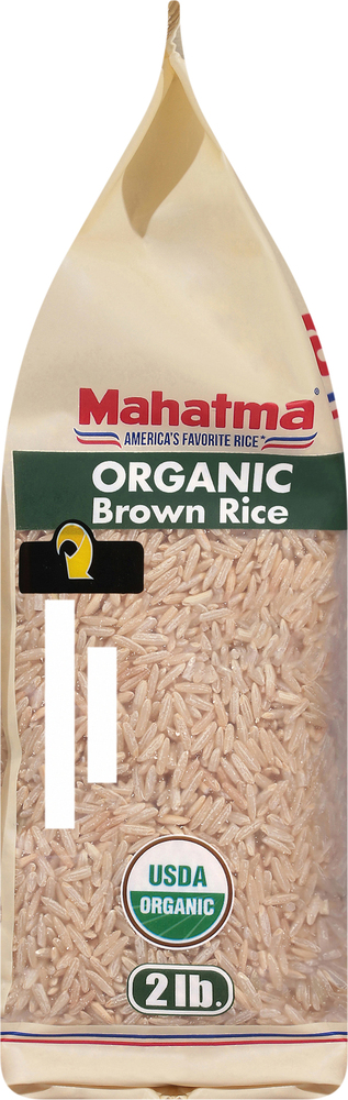 Mahatma Brown Rice, Organic-Planogram-Left