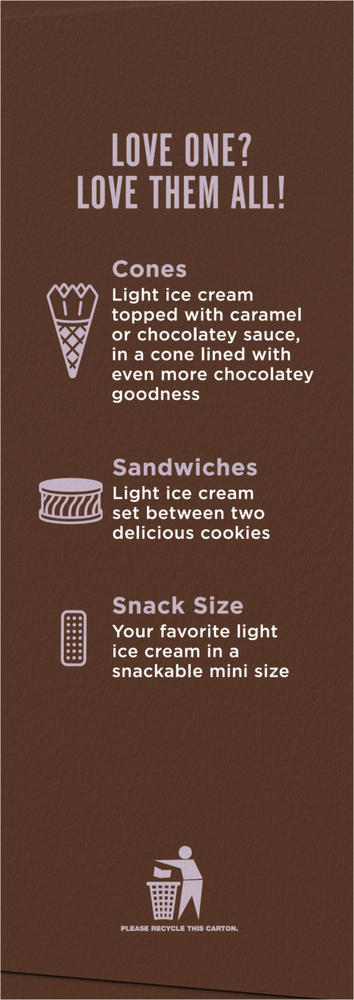 Skinny Cow Ice Cream Cones, Not Fudging Around Chocolate Fudge, 4 Pack ...