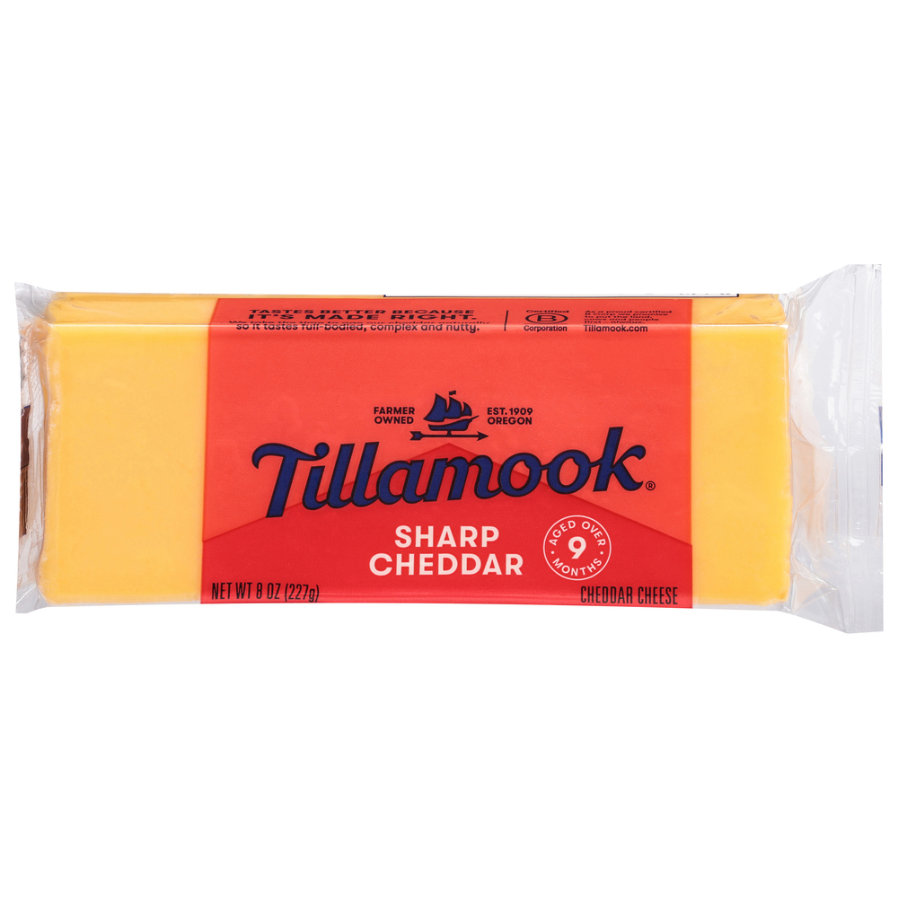 Tillamook Cheese, Sharp Cheddar-Main