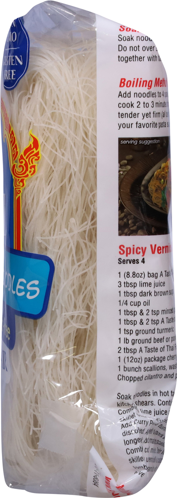 A Taste of Thai Rice Noodles, Gluten-Free, Angel Hair, Vermicelli ...