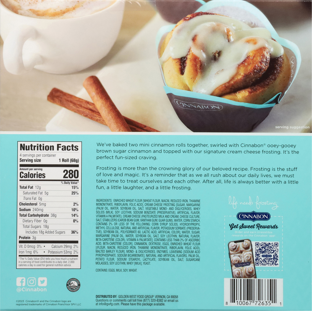 cinnabon box instructions