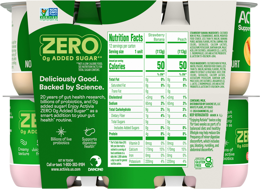 Activia 4 Oz Vanilla Nutrition Facts - Infoupdate.org