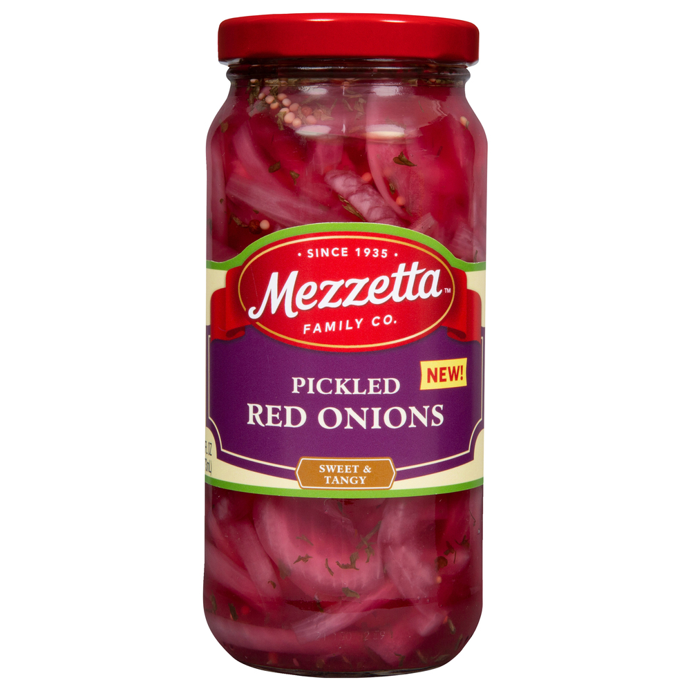 Mezzetta Red Onions, Pickled, Sweet & Tangy-Main