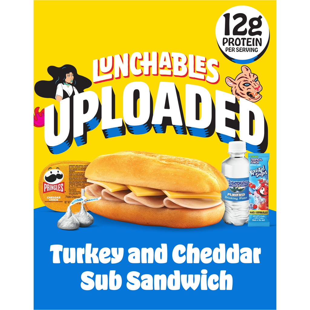 Lunchables Uploaded Lunch Combinations, Turkey and Cheddar, Sub ...