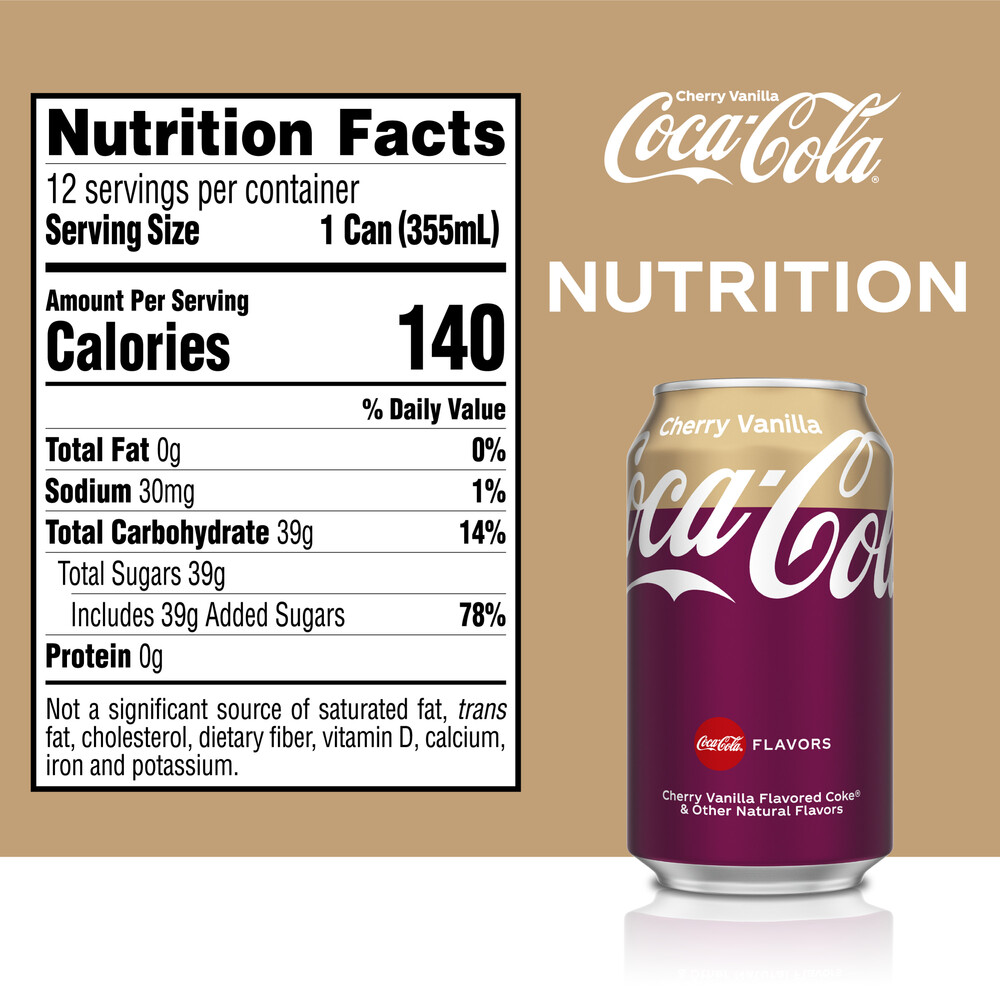 Coca Cola Vanilla Cherry