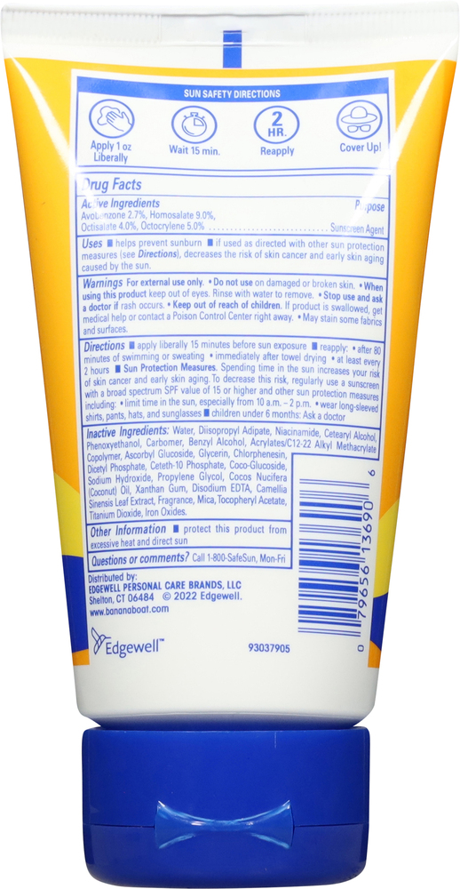 Banana Boat Sunscreen Lotion, Protection + Vitamins, Broad Spectrum SPF ...