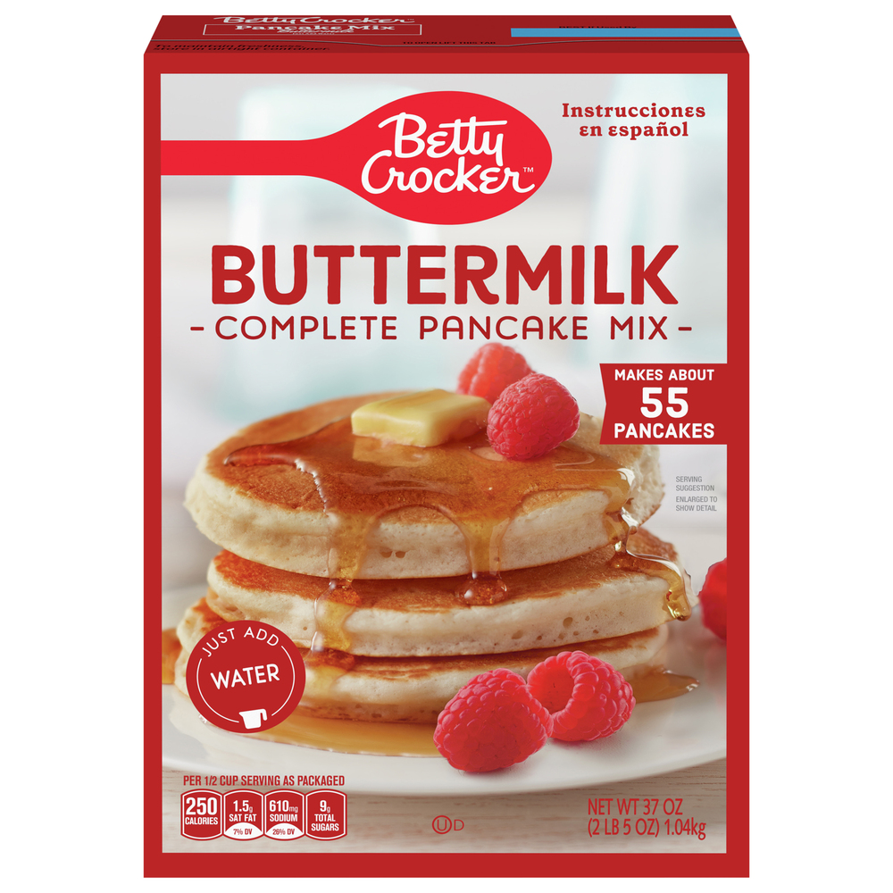 Betty Crocker Pancake Mix, Buttermilk, Complete-Main