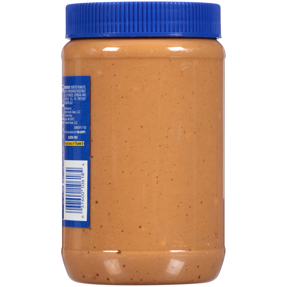 Skippy Super Chunk Extra Crunchy Peanut Butter-Planogram-Back