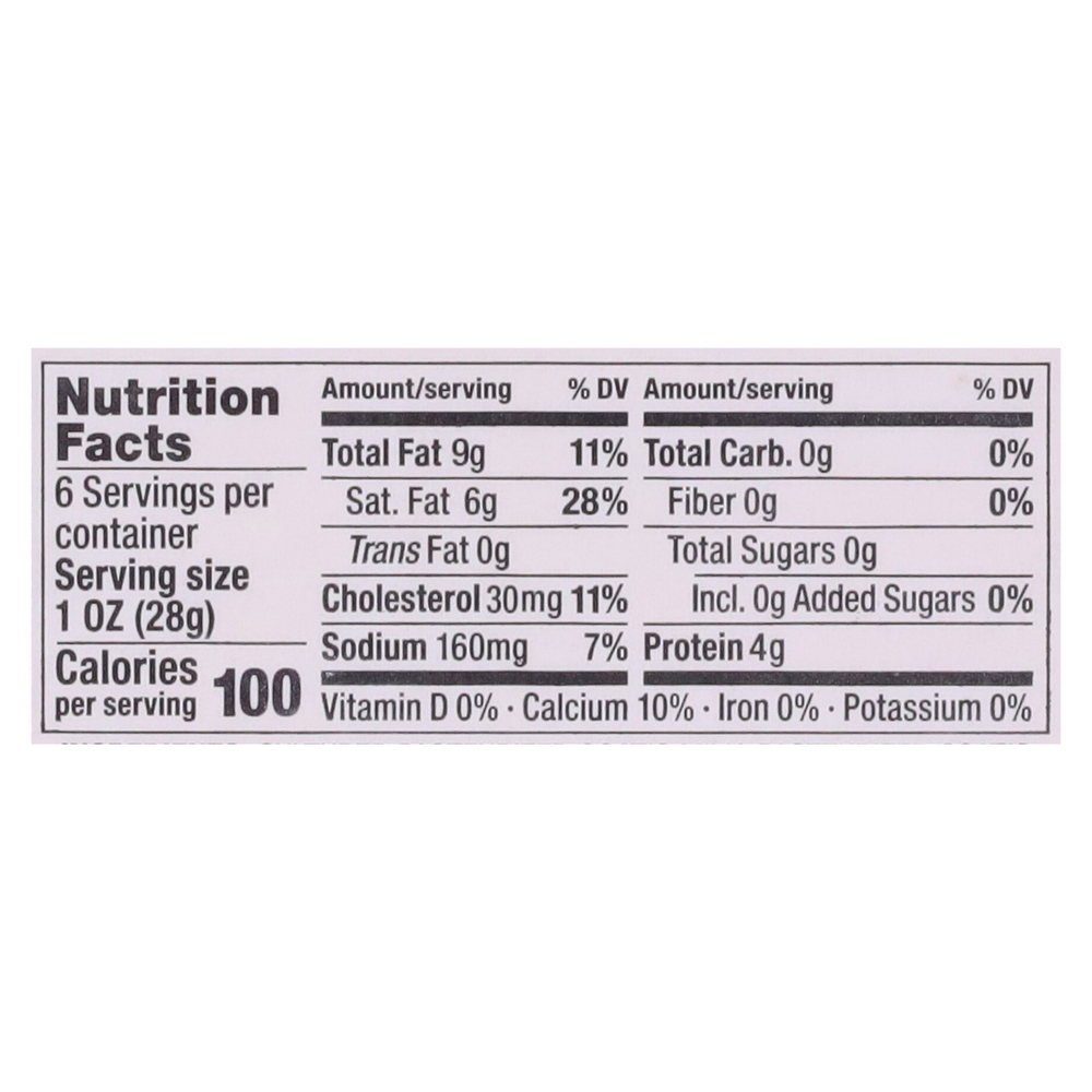 Montchevre Milk Cheese, Triple Creme Goat Brie-Nutrition-Facts