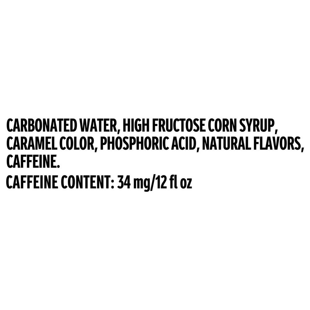 Coca-Cola Coca-Cola Soda Soft Drink Soda Soft Drink, 12 oz-Ingredients