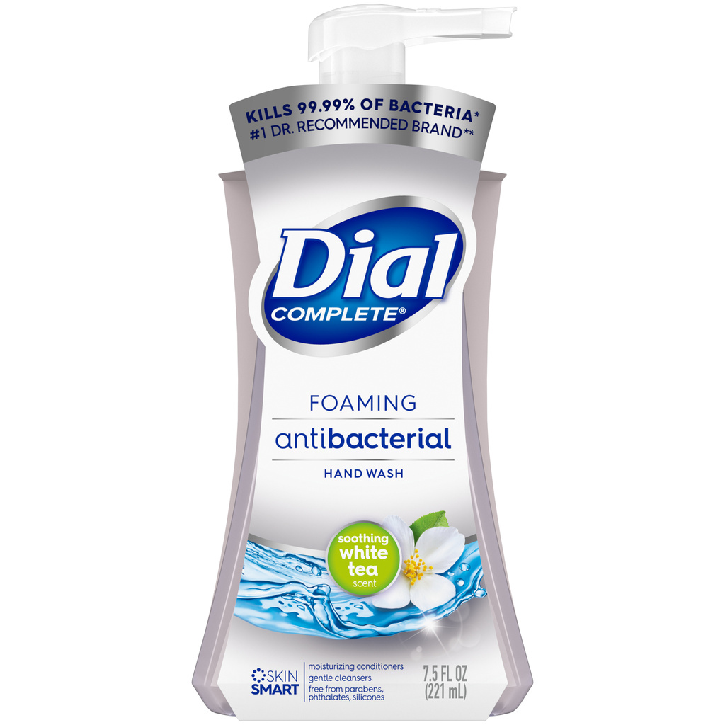 Dial foaming antibacterial soap store