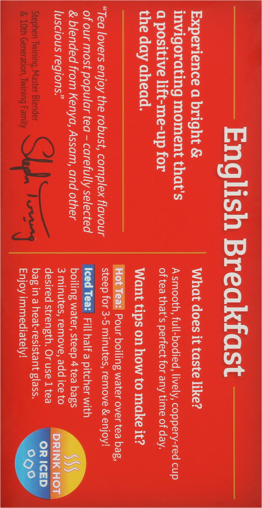 how to make english breakfast black tea