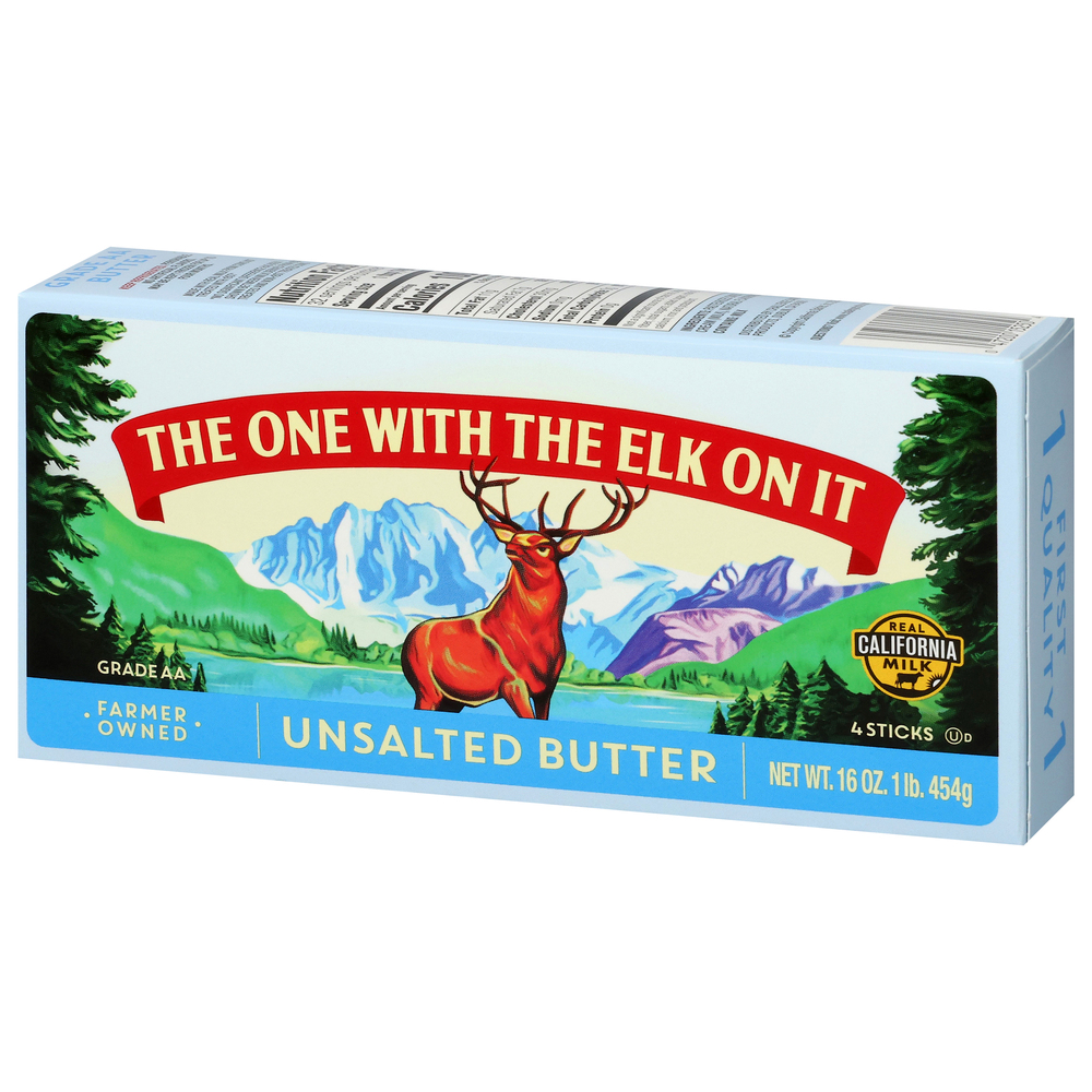 Challenge Butter, Unsalted-Front-Right-Elevated