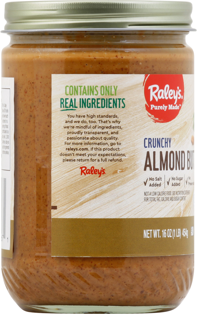 Raley's Purely Made Crunchy Almond Butter-Planogram-Left