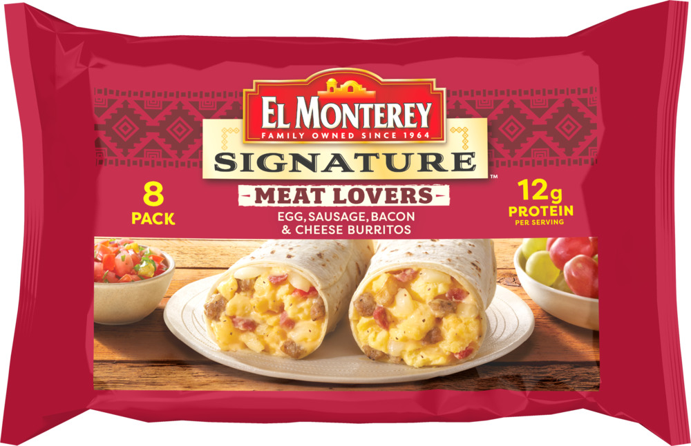 El Monterey Signature Burritos, Meat Lovers-Main