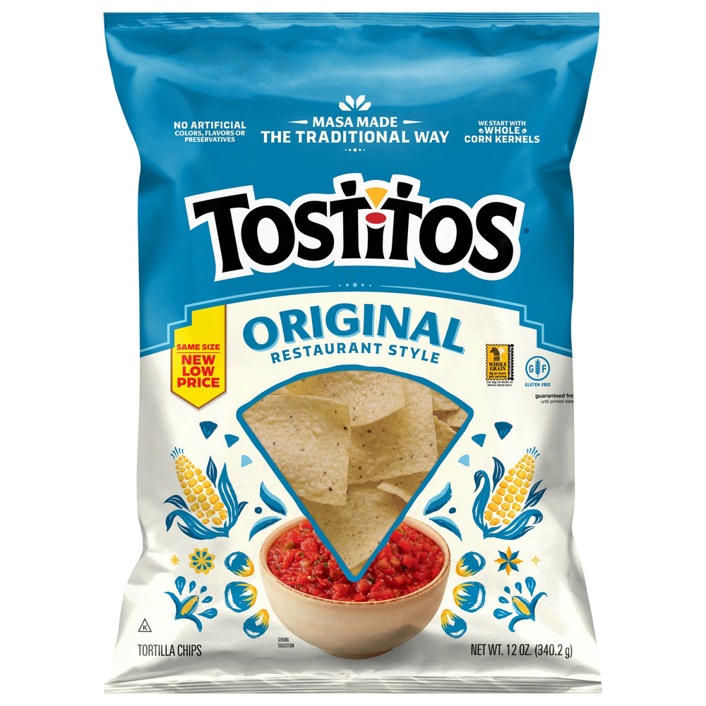 Tostitos Tortilla Chips, Original, Restaurant Style-Main