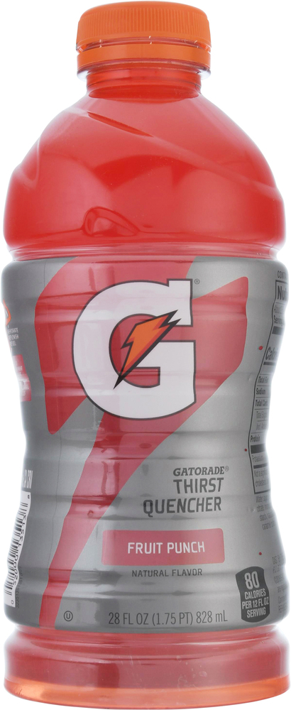 Gatorade Thirst Quencher, Fruit Punch-Planogram-Back