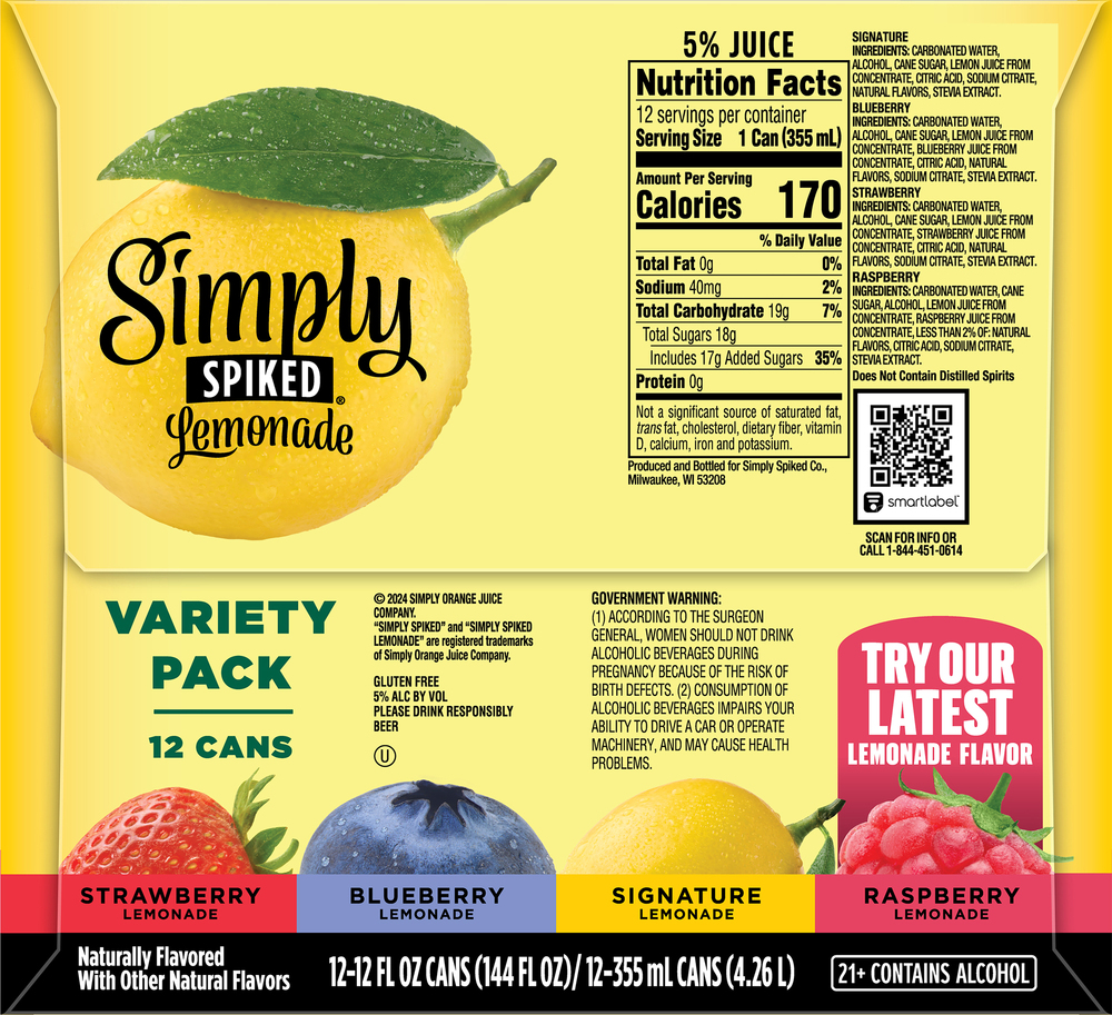Simply Limeade Recalls