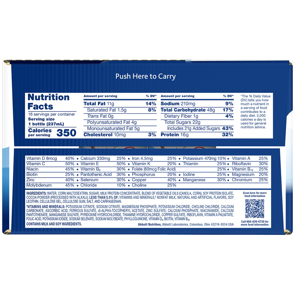 Ensure Plus Plus Ready-to-Drink Milk Chocolate Nutrition Shake ...