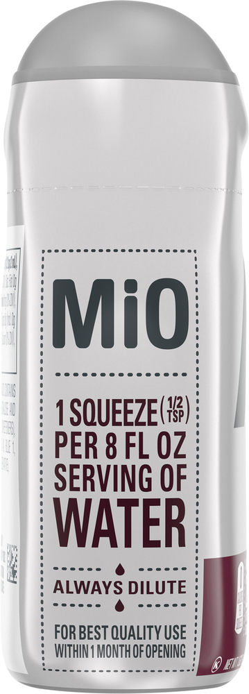 MiO Liquid Water Enhancer, Cherry Blackberry-Planogram-Left