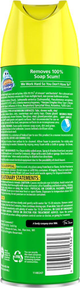 how does scrubbing bubbles work